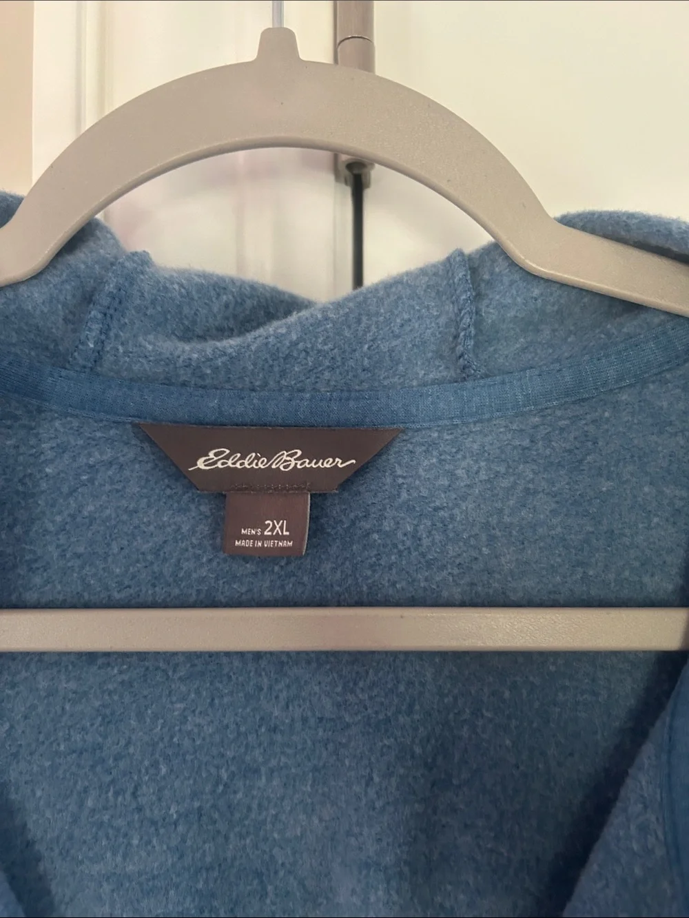 Eddie Bauer | Shirts | Mens 2x Eddie Bauer Blue Fullzip Hoodie With ...